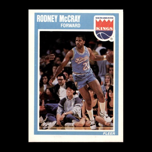 Rodney McCray 1989-90 Fleer Sacramento Kings #135 R328P 68 | eBay