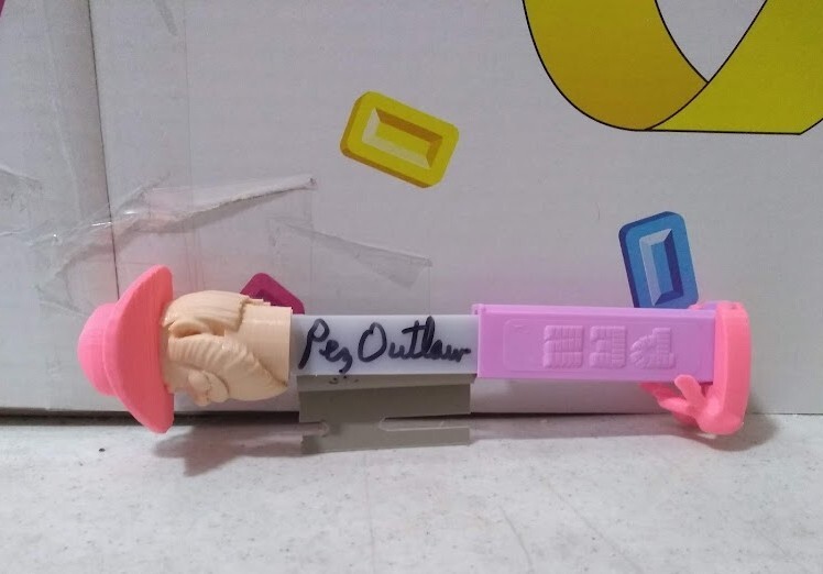 Pink Cowboy Make-A-Pez Outlaw Collectible not a Pez Dispenser | eBay