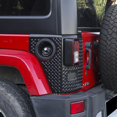 For Jeep Wrangler JK 2007-18 Rear Corner Guards Body Armor Kit Tail ...