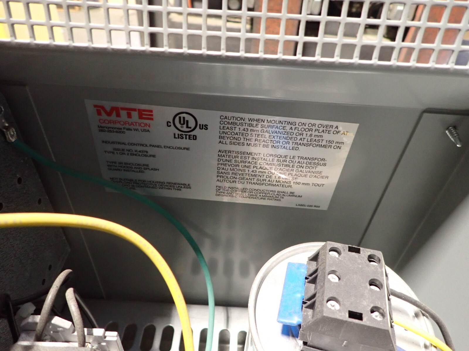 New Surplus MTE Matrix Filter MAPG0021D002 3 Phase 480v 21 FLA | eBay