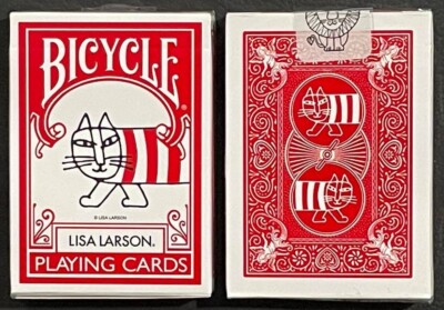 Bicycle Lisa Larson custom playing cards | eBay