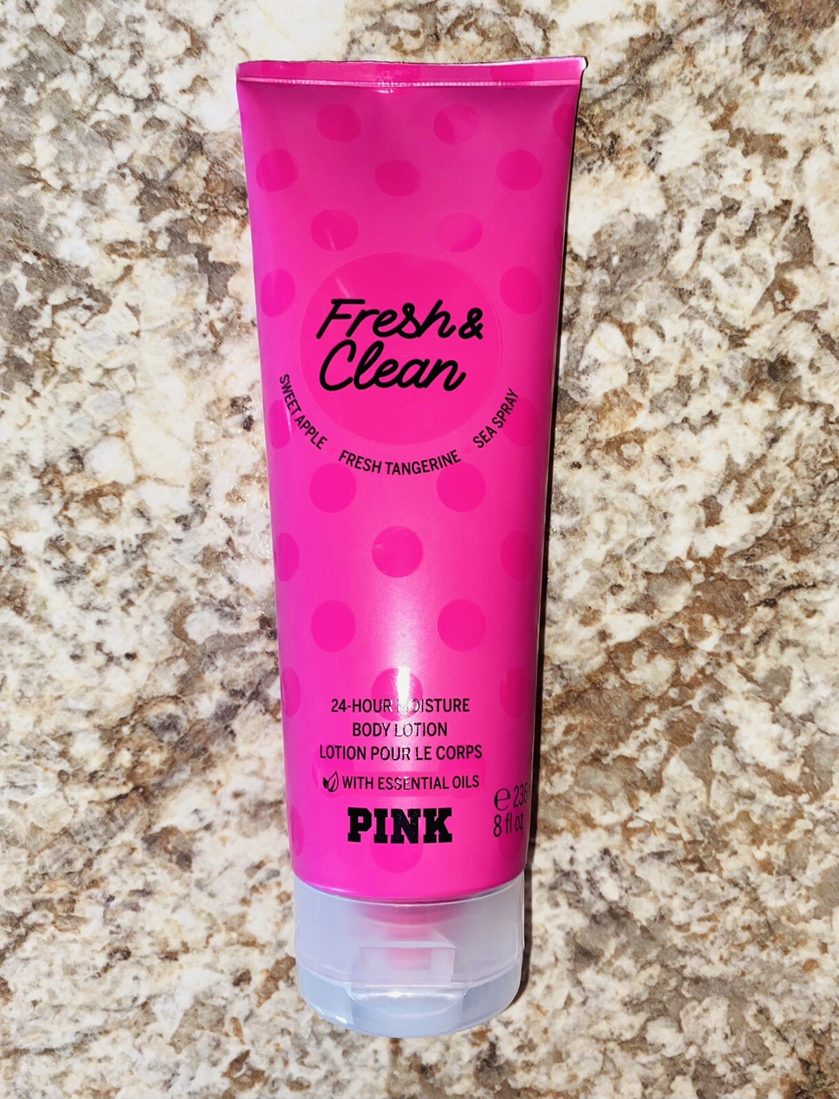 VICTORIA'S SECRET PINK FRESH & CLEAN BODY LOTION 236 ML/8 FL OZ NEW ...