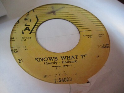 1960 BARRETT STRONG You Knows What To Do 7" Tamla T-54023 Motown Soul ...