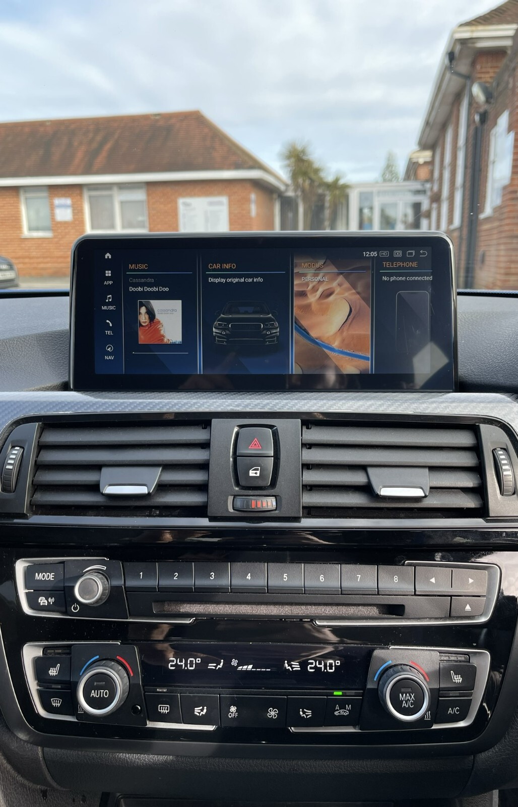 *MOBILE FITTING* BMW 3 4 Series F30 F32 F80 Screen Apple Carplay ...