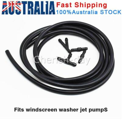 2m Windscreen Wiper Washer Jet Tube Pipe Hose W/ Connector T Y For ...