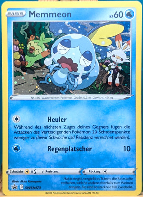 POKEMON - Black Star Promo - Memmeon - SWSH073 - Deutsch | eBay