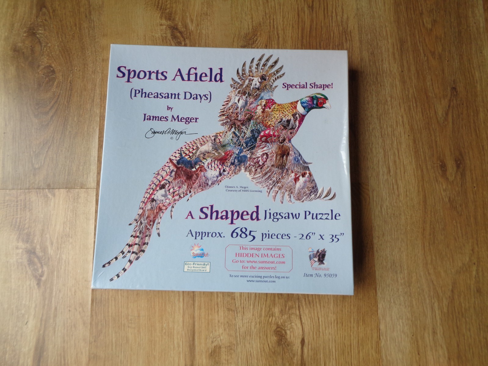Shaped jigsaw, Sunsout, Sports Afield, 685 pieces. | eBay UK
