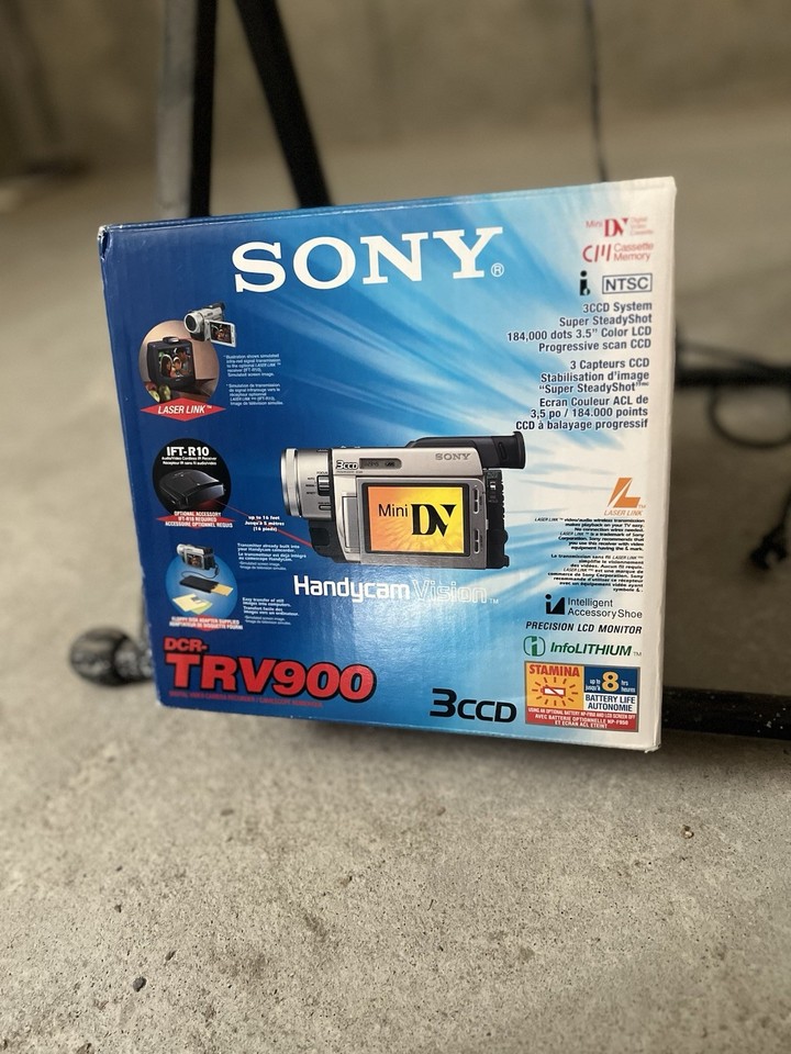 Sony Handycam DCR-TRV900 Mini DV Camcorder 27242547025| eBay