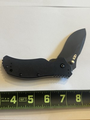 Exc Cond. ZT Zero Tolerance 0350 Ken Onion Speed Safe S30V Steel Pocket ...