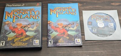 Escape from Monkey Island Playstation 2 PS2 Video Game Complete ...