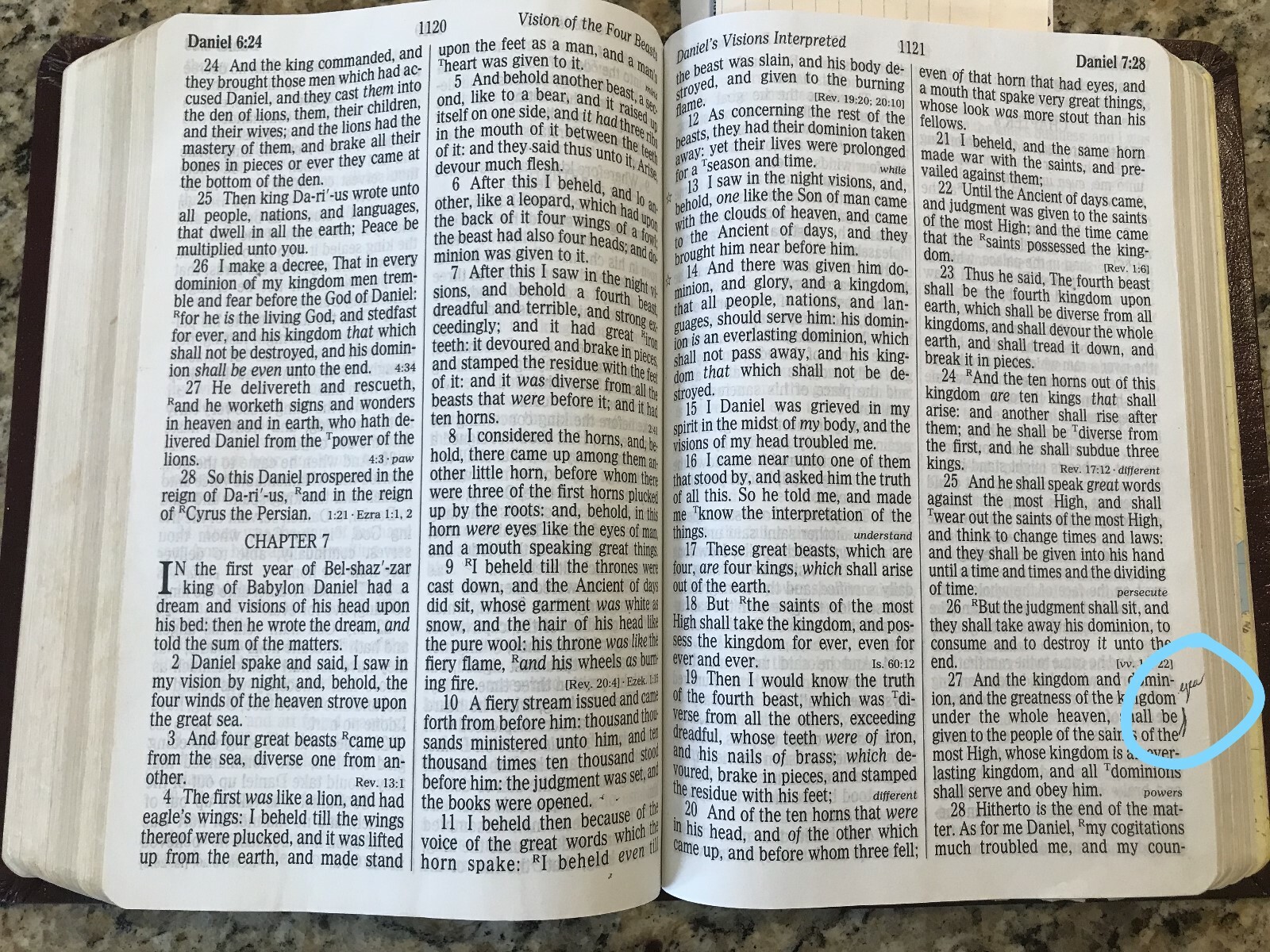 Holy Bible KJV Giant Print Red Letter Concordance Nelson Regency 1990 W ...