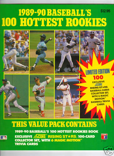 1989-90 Score Baseball's 100 Hottest Rookies Magazine | eBay