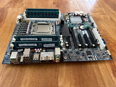 HP 618264-001 Workstation Z620 Motherboard Intel Xeon E5-2620 & 16GB ...