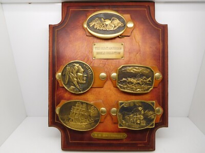 1976 Heritage Mint Great American Buckle Collection Solid Brass Limited ...