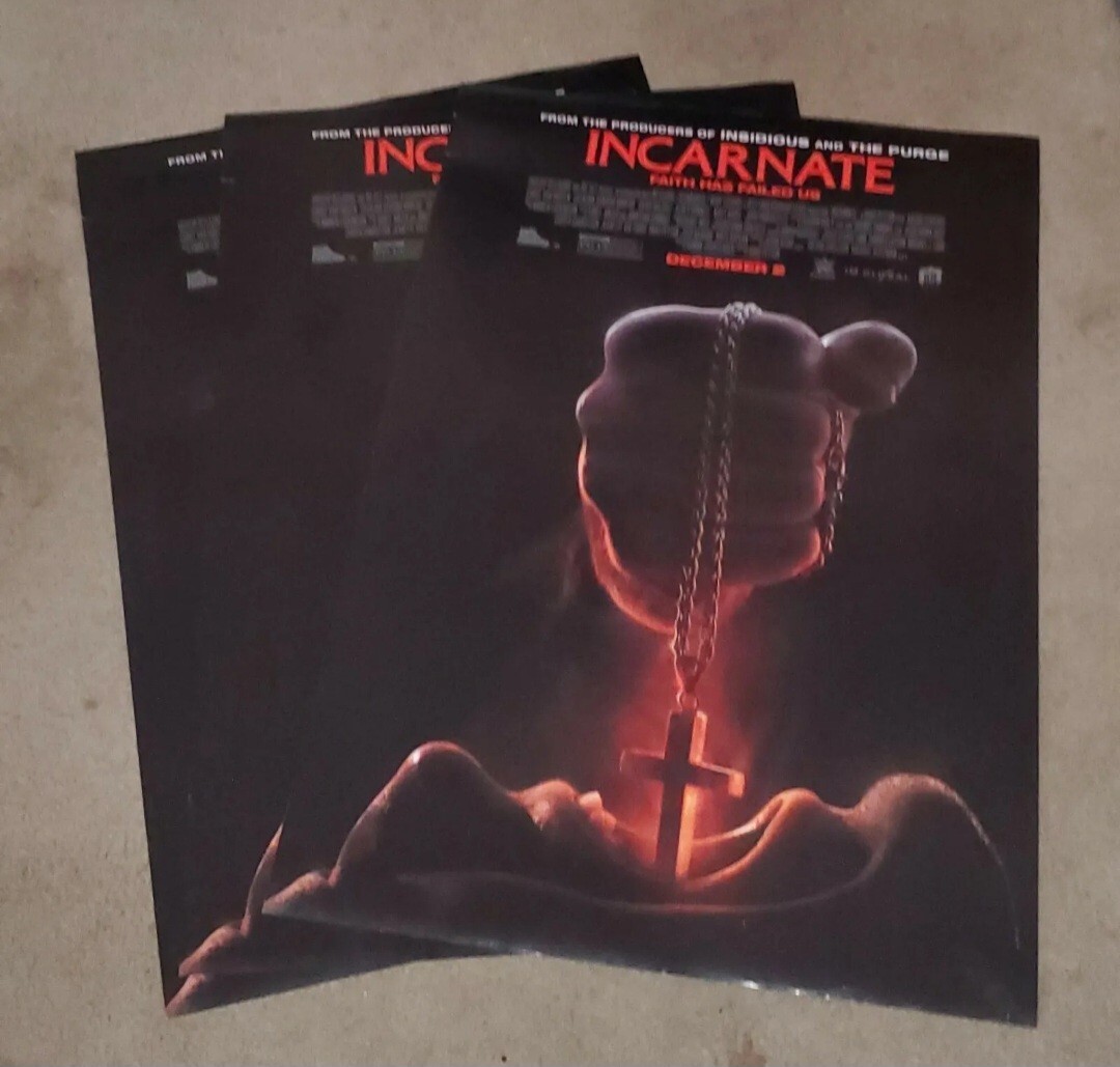 Incarnate 2016 DS 27x40 Movie Poster (Lot Of 3) | eBay