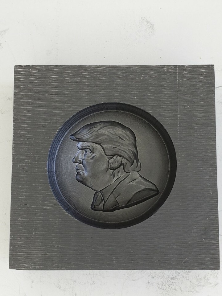 Trump 3D Graphite Ingot Mold for Gold Silver Copper Tin Melting Casting ...