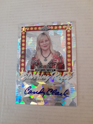 Candy Clark /15 Silver Ice Starring Roles Autograph Card 2021 Leaf Pop ...