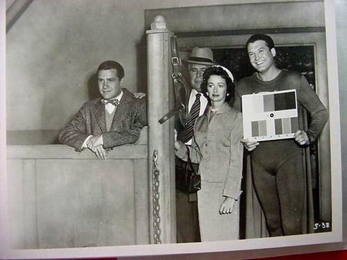 RARE STILL SUPERMAN GEORGE REEVES FILMING COLOR TEST | eBay