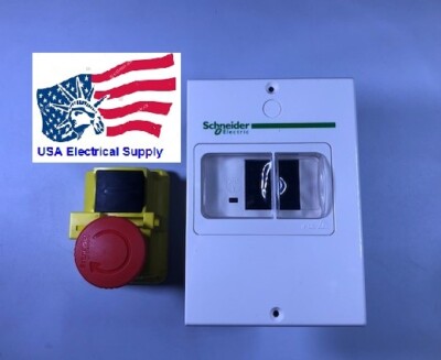 GV2K031 - GV2MP04 Schneider Manual Motor Starter Push Button Enclosure ...