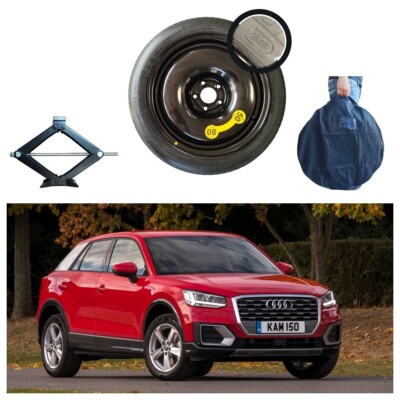 Space Saver Spare Wheel 17" FOR AUDI Q2 with jack wrench and cover ...
