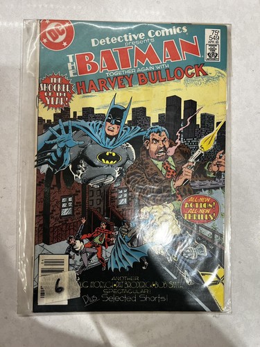 Detective Comics #549 Batman Harvey Bullock DC Alan Moore Green Arrow ...