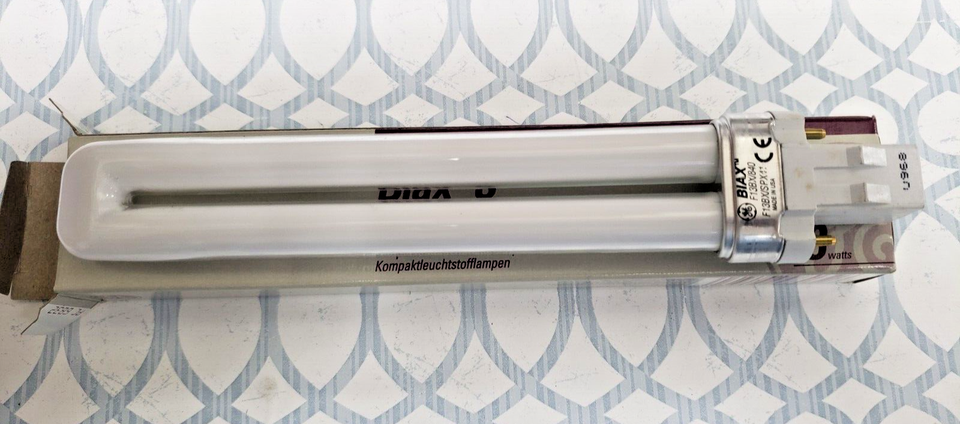 GE BIAX S Compact Fluorescent Lamp 13W F13BX/SPX41/840 | eBay