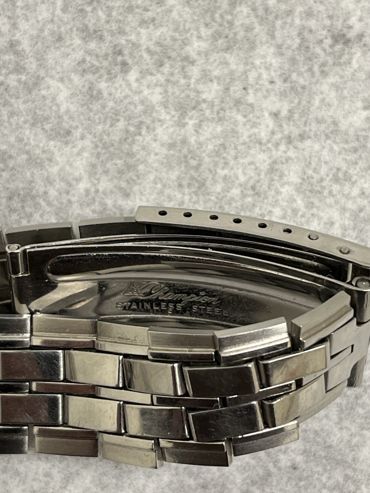 Very Rare Vintage All Stainless Steel Walkman Men Watch | eBay