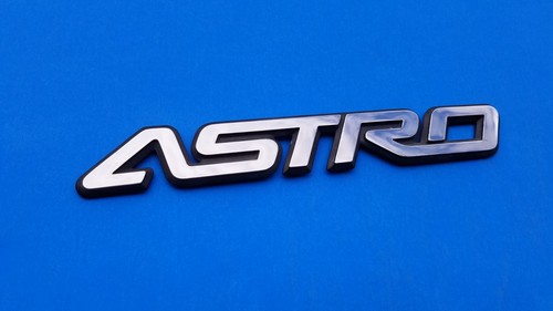CHEVROLET ASTRO REAR SIDE CHROME EMBLEM LOGO BADGE SYMBOL NAME PLATE ...