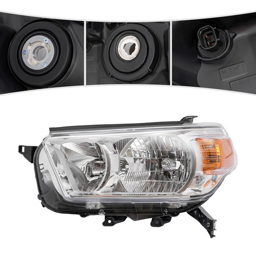 Left Halogen Headlight Lamp Driver Side For Toyota 4Runner 2010 2011 ...