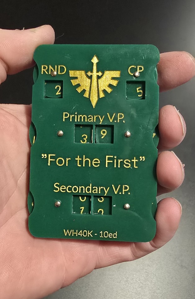 Warhammer 40k Game Point Tracker 10th Edition - Astra Militarum/IG ...