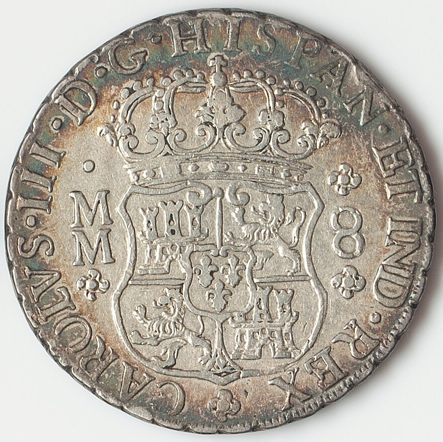 Mexico Charles III 8 Reales 1761-Mo MM, Mexico City, Raw, Uncert. About ...