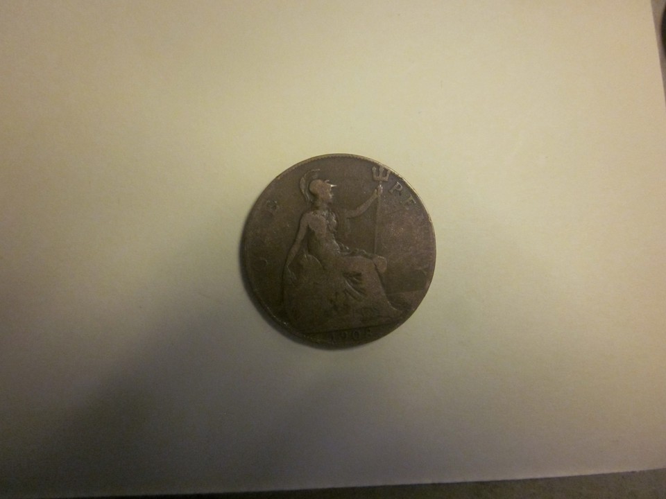 Rare 1908 old Penny | eBay UK