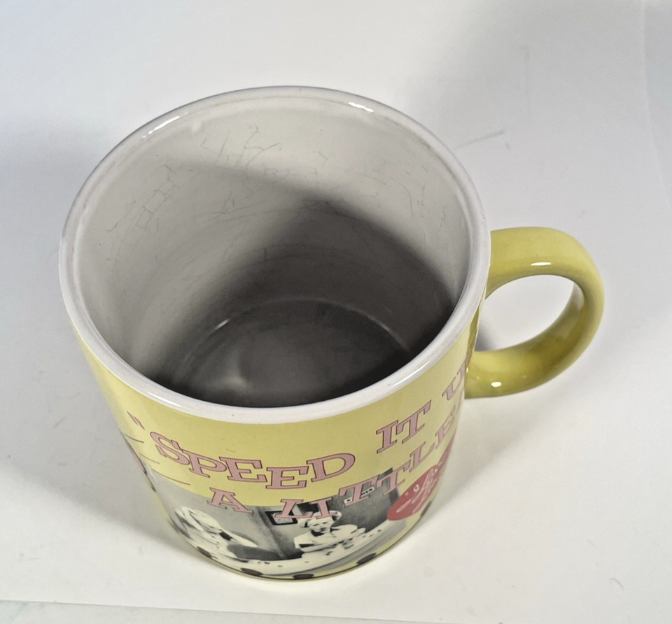 Oversized I Love Lucy Coffee Mug Speed It Up A Little Candy Factory | eBay