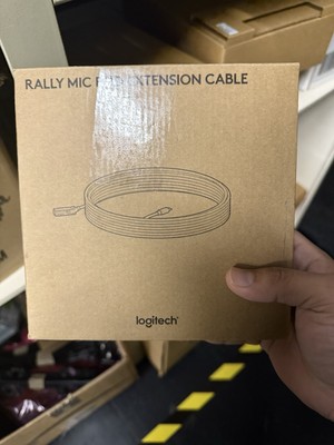 NEW SEALED Logitech Rally Mic Pod Extension Cable 952-000047 | eBay