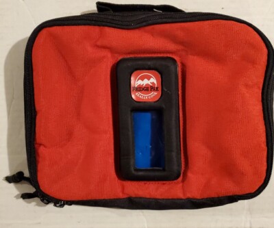 Fridge Pak Lunch Cooler bag black red | eBay