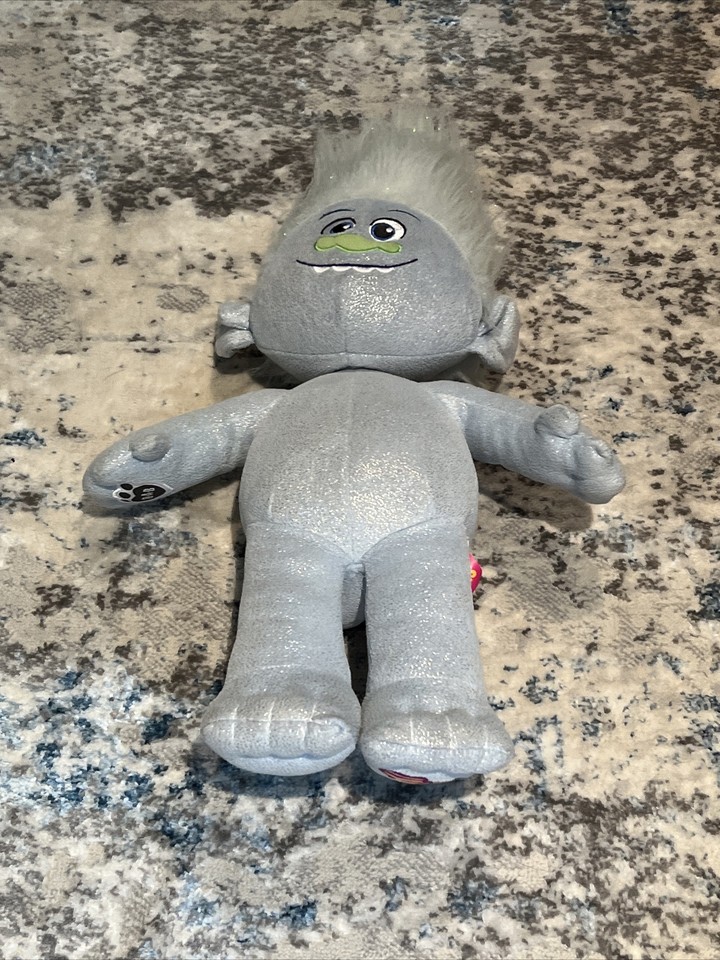⭐️Build A Bear Trolls Guy Diamond Plush Doll 20" Troll Blue Dreamworks⭐ ...