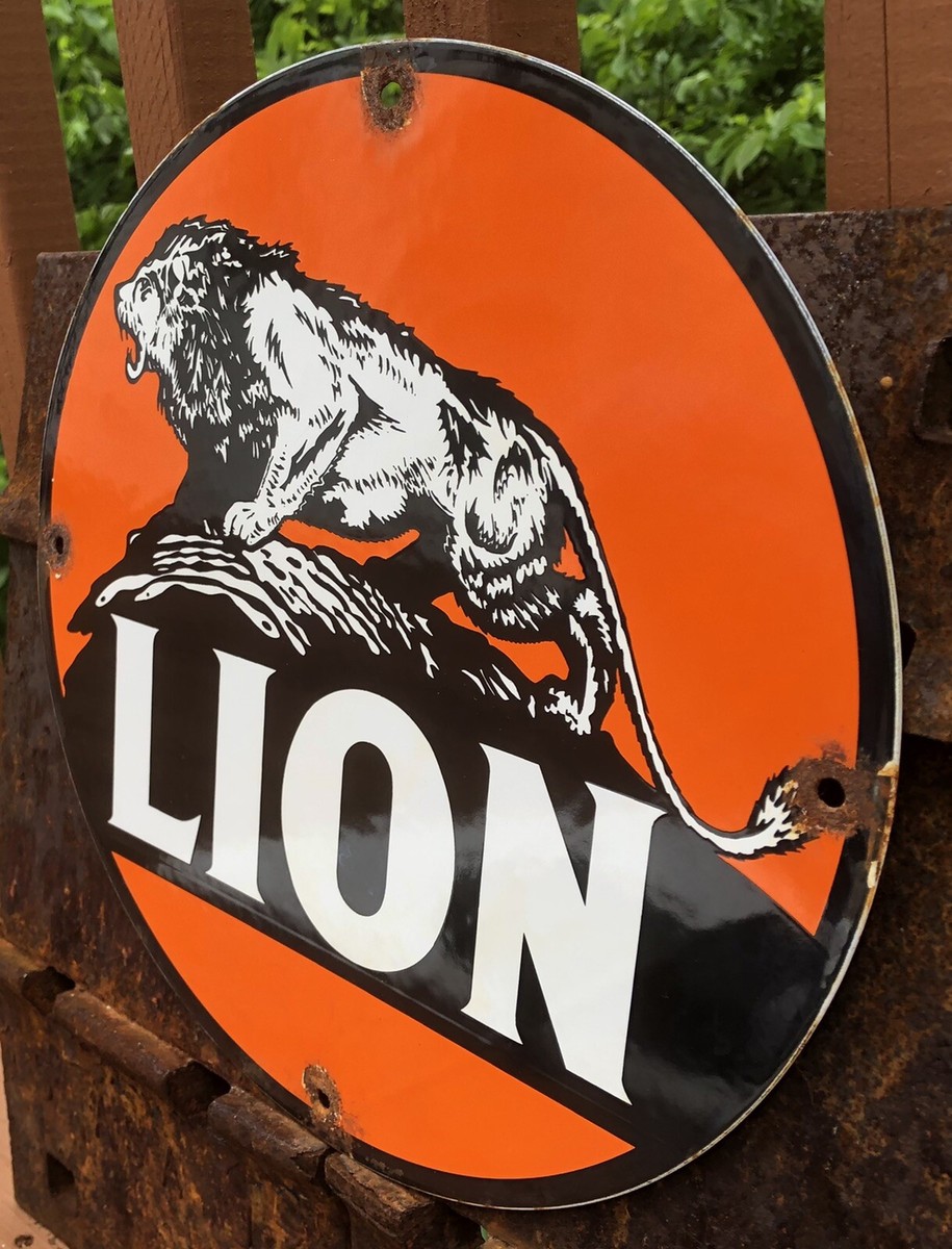 Lion Oil Gas Signs On Ebay