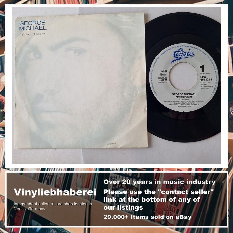 George Michael - Father Figure 7'' Vinyl Holland | eBay