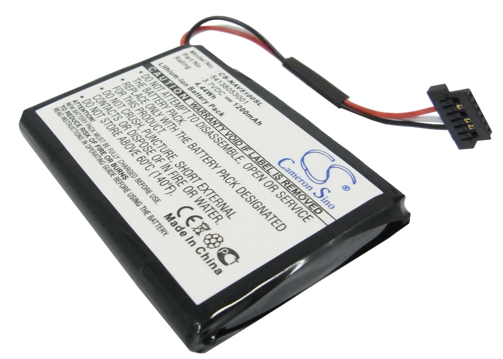 Replacement Battery For Navigon 3.7v 1200mAh GPS, Navigator Battery | eBay