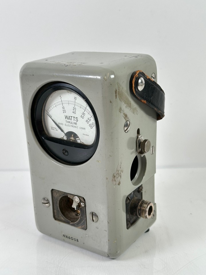 Bird Electronics Model 43 Thruline Wattmeter | eBay