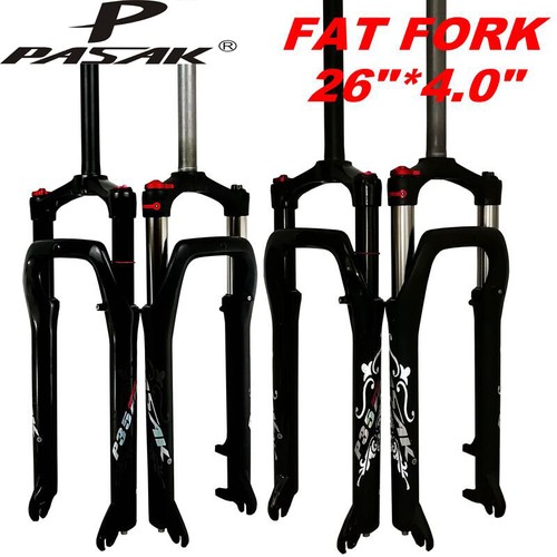 26er Fat Bke Forks Mountain Bike Air Fork Bicycle Gas Locking ...