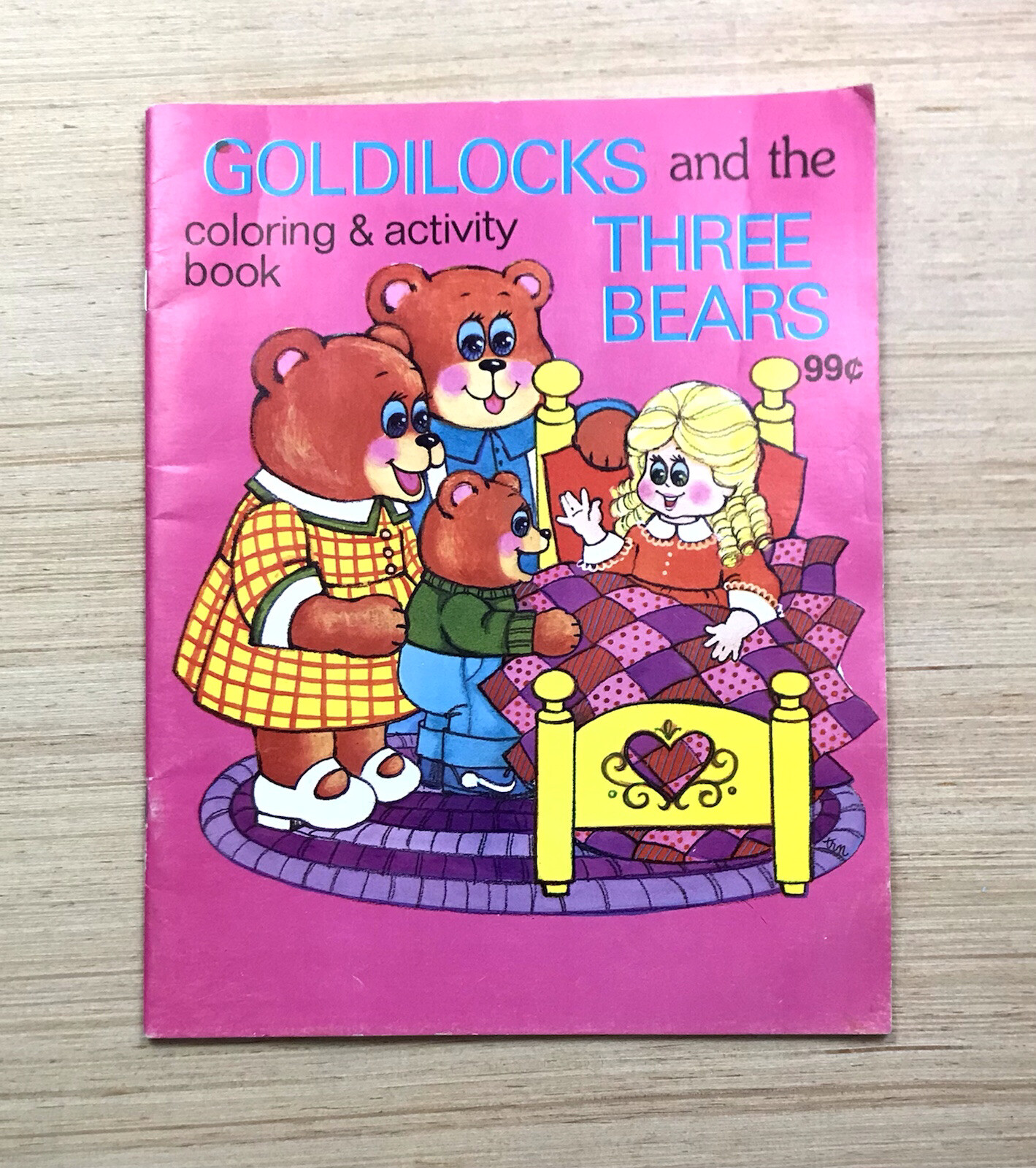 Goldilocks Running Away Coloring Pages