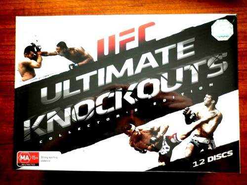2014 UFC Ultimate Knockouts Collectors Edition DVD 12-Disc Set - Brand ...