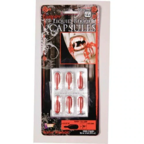 Vampire Liquid Blood Capsules 721773139963 | eBay