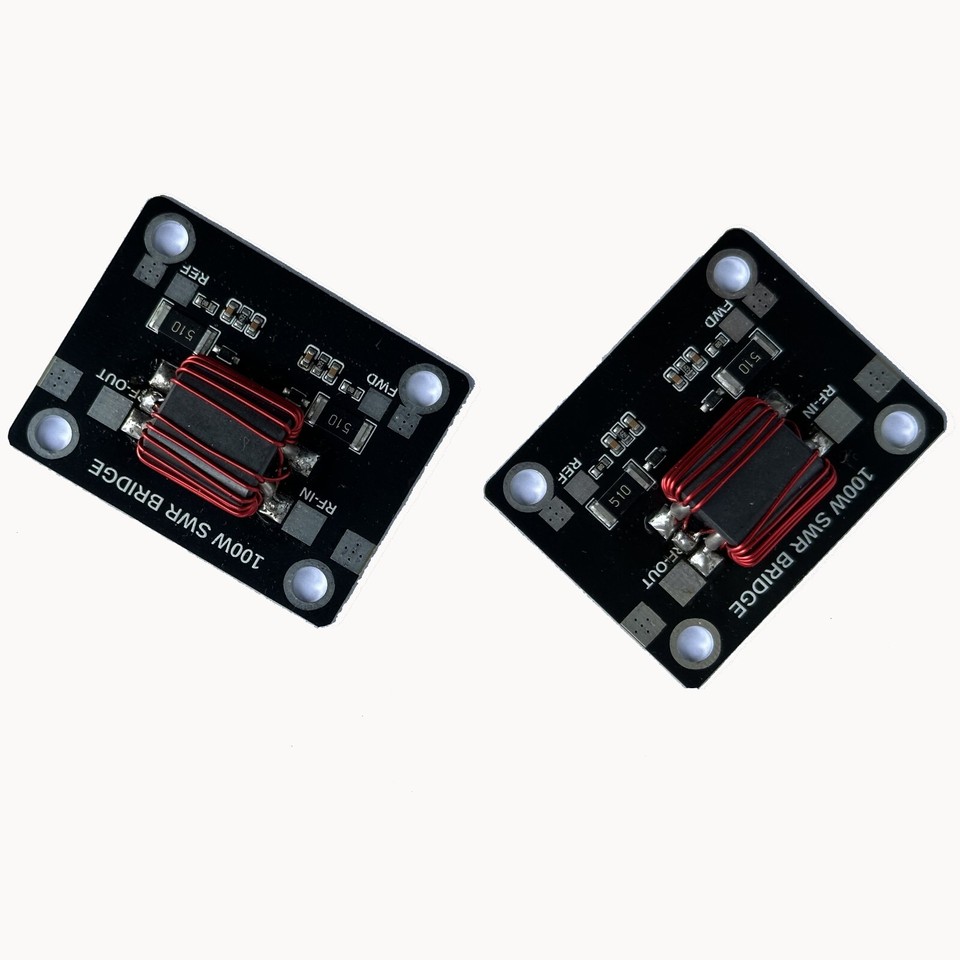 SWR bridge 1-50MHz.Tandem Match SWR/Power meter KIT 100W | eBay