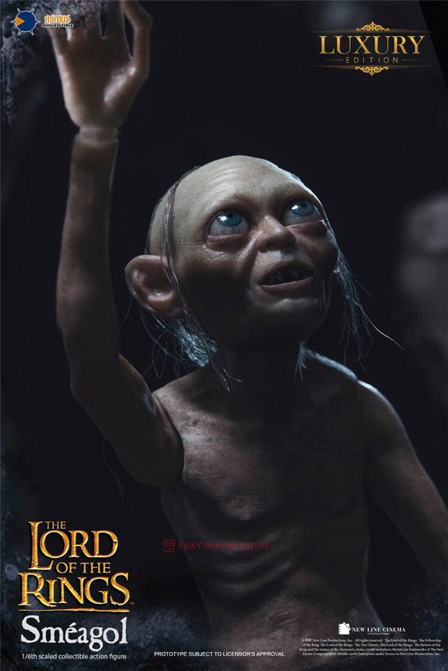 Asmus Toys LOTR030G Gollum Smeagol Lord of the Rings Action Figure ...