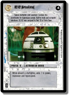 SWCCG: R2-X2 (Arfour-Extoo) [Ungraded] Premiere SW Star Wars CCG ...