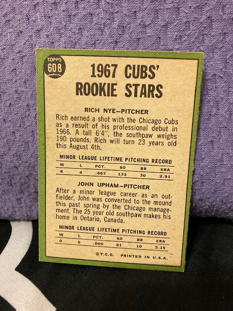 1967 Topps Chicago Cubs Rookies NR-MT | eBay
