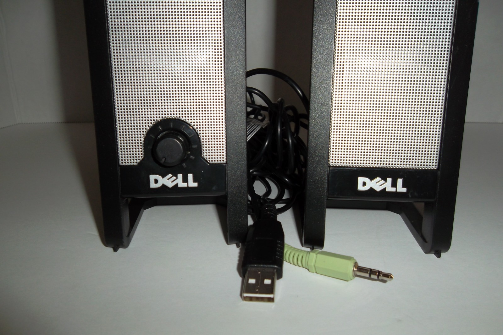 Dell A225 2-Piece USB Multimedia PC Speaker Volume Control DJ406 313 ...