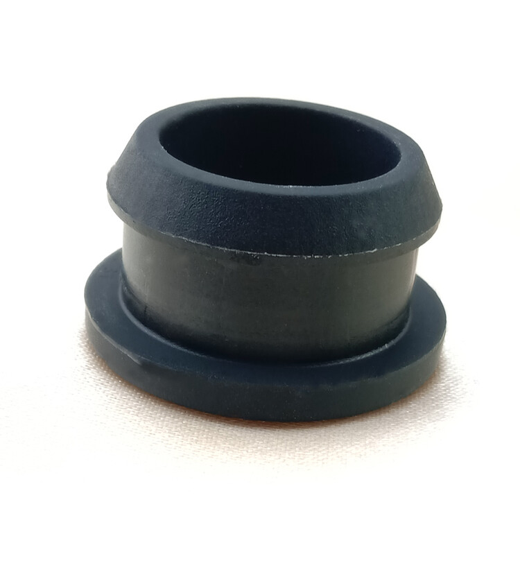 Black Snap-on Plug Silicone Rubber Blanking End Caps Seal Bung 27mm~50 ...